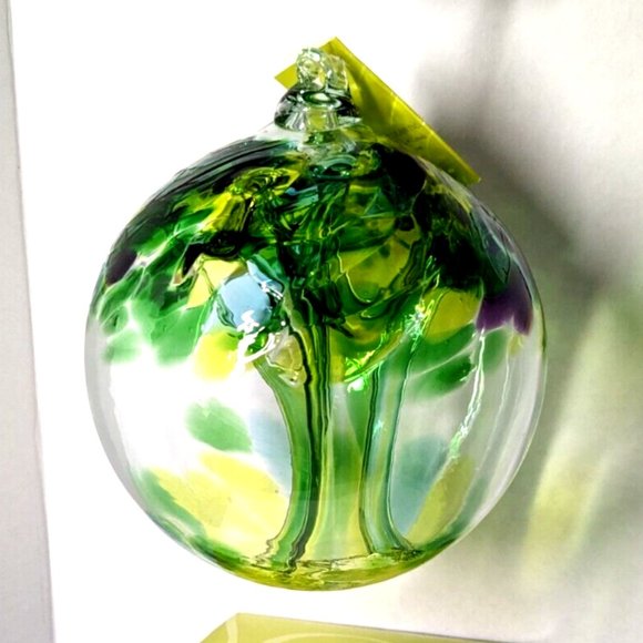 Kitras | Accents | Kitras Art Glass Tree Of Enchantment Spring Hand ...